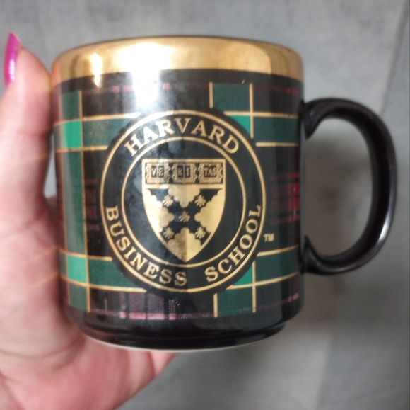 Dining | Harvard Business School Coffee Mug W Gold Accents Euc | Poshmark